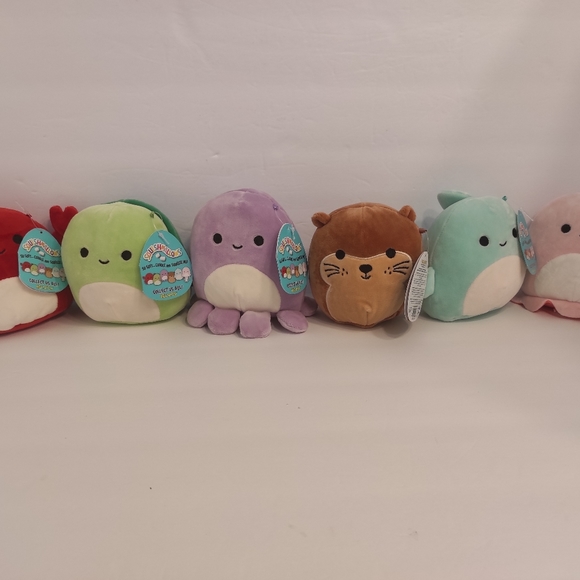 Squishmallows | Other | Sealife Set Squishmallows | Poshmark